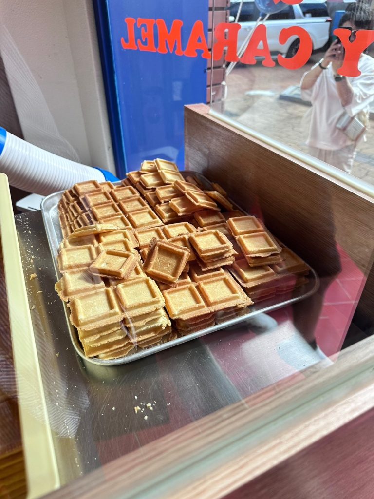 釜山 海雲台 最熱門網紅點心 伴手禮 BUSAN BADA SAND蜂蜜奶油餅乾 | 我是Joy我在enjoy